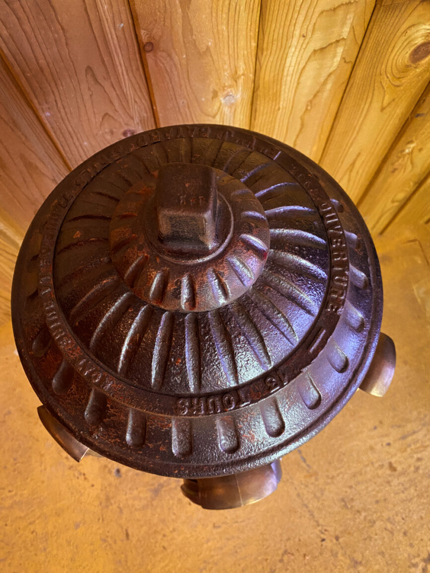 Borne à incendie Bayard Française de 1920 pour déco industrielle