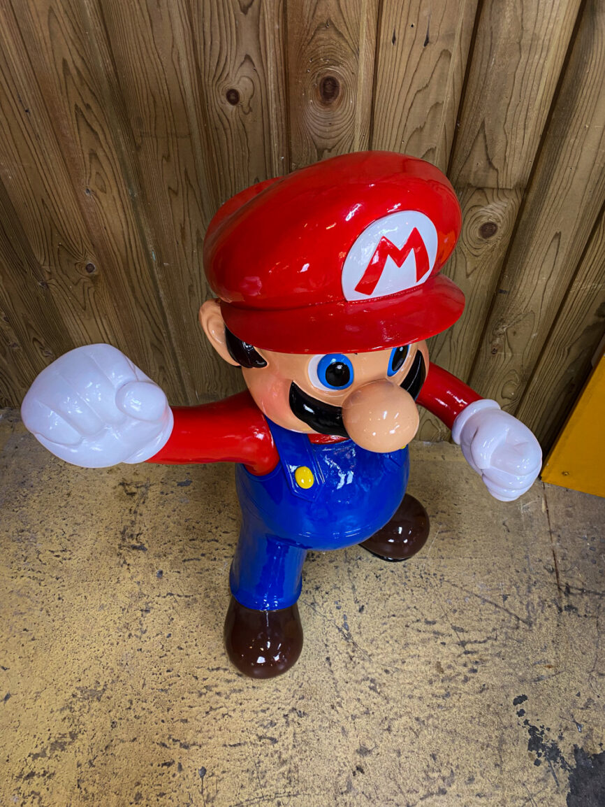 Statue Mario – Objet unique à vendre | Concept Store Atelier 416