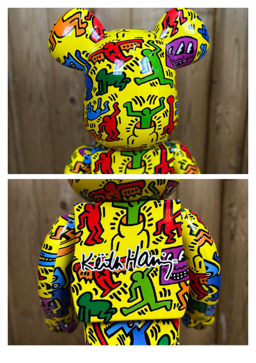 Bearbrick Keith Haring 1000% - Atelier 416