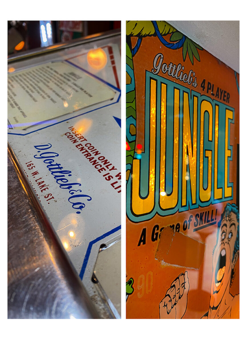 Flipper Jungle – Objet unique à vendre | Concept Store Atelier 416