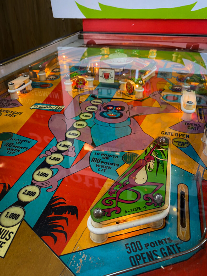 Flipper Jungle – Objet unique à vendre | Concept Store Atelier 416