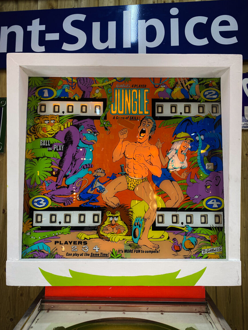 Flipper Jungle – Objet unique à vendre | Concept Store Atelier 416