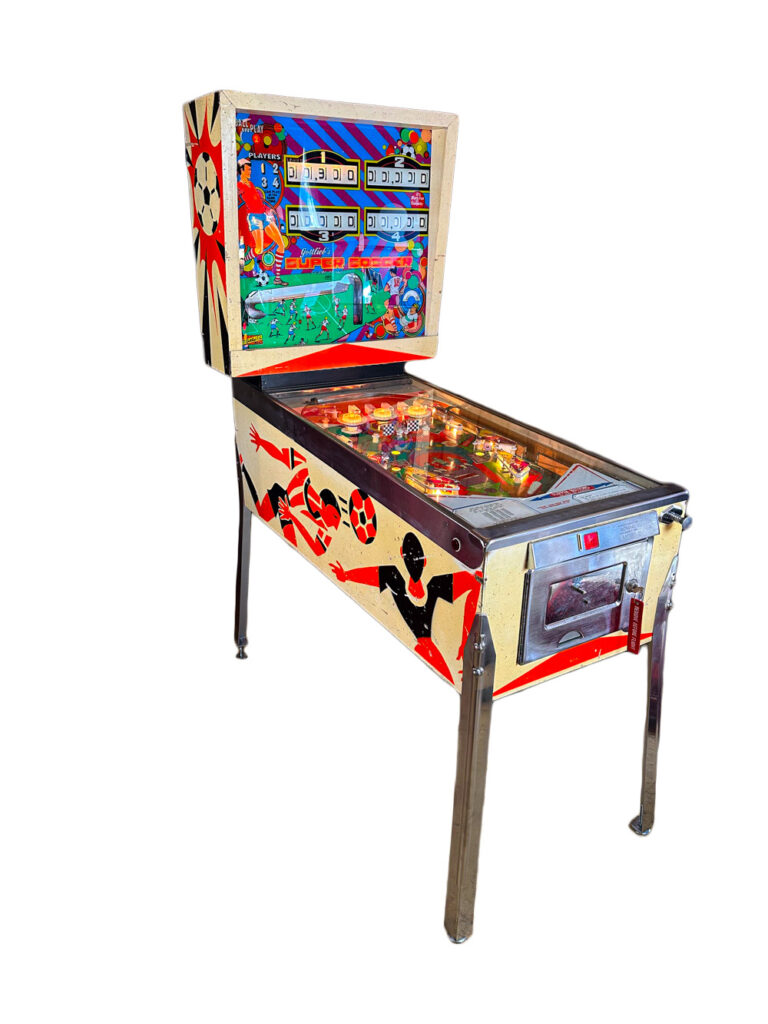 Flipper Super Soccer – Objet unique à vendre | Concept Store Atelier 416